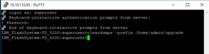 Ondrej Žilinec – IT Blog» Manual firmware update for IBM FlashSystems