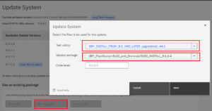 Ondrej Žilinec – IT Blog» Manual firmware update for IBM FlashSystems